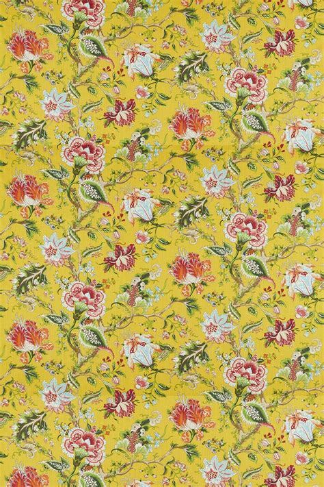 Tree Of Life Par The Design Archives Moutarde Tissu Wallpaper Direct