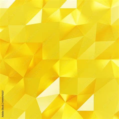 Gold Polygon Background 3d Rendering 3d Illustration Abstract