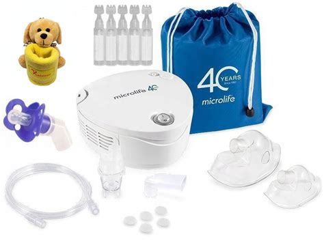 INHALATOR NEBULIZATOR MICROLIFE NEB210 SMOCZEK MIŚ 4719003641993