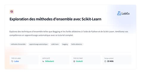 Méthodes Densemble En Apprentissage Automatique Tutoriel Scikit Learn Labex