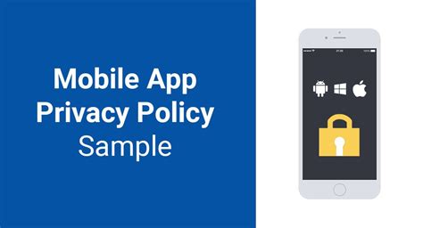 Mobile App Privacy Policy Sample Termsfeed