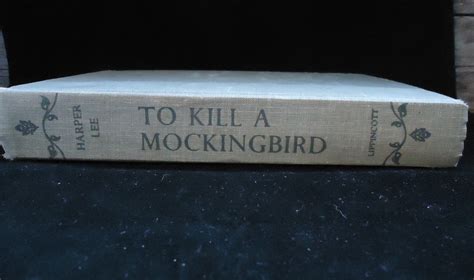 To Kill A Mockingbird Book Cover First Edition