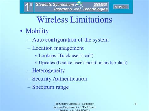 Ppt Issues And Limitations On Mobile Computing Powerpoint Presentation Id 420999