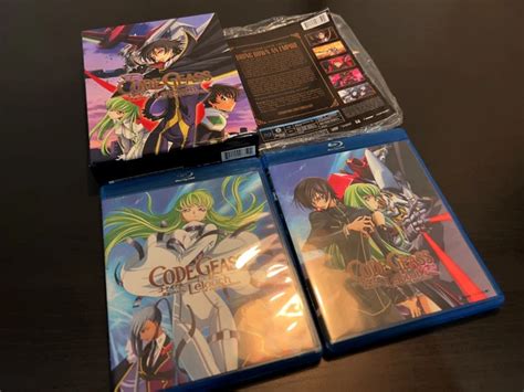 Code Geass The Complete Series Blu Ray Collectors Edition Error Oop