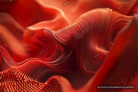 Ai创作图另类波浪线条 魔幻线条 线条炫酷 红色曲线纹理素材 飘逸艺术扭曲网格 质感红色线条 弯曲波纹扭曲流体 弯曲线肌理 红色动感波纹 弯曲意境线条 3d抽象连续凹凸肌理 炫酷浪波线条 炫酷
