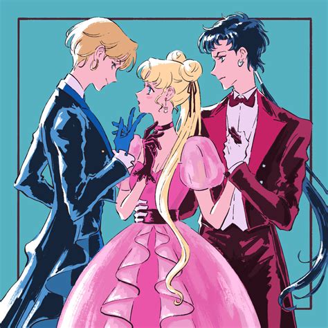 Haruka Usagi And Seiya Sailor Moon All Otaku Online