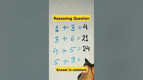 Reasoning Questiontrickspatternshortsyoutube Shorts Youtube