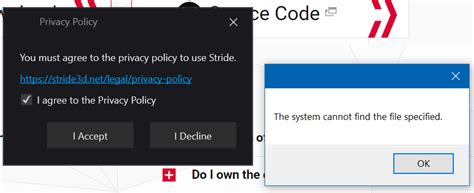 Installer Privacy Link Doesnt Work · Issue 891 · Stride3d Stride · Github
