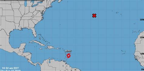 Tropical Storm Kirk Warnings Issued For Caribbean Islands The Epoch