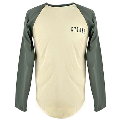 Kytone Dope Long Sleeve T Shirt White Blue Urban Rider