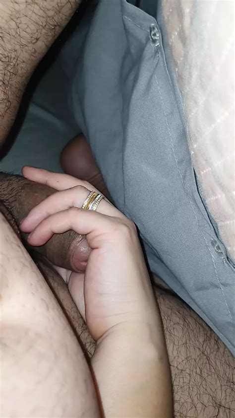 Step Mom Buried Husband After Handjob Step Son Dick In Bed Exotic