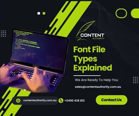 Font File Types Explained Content Authority