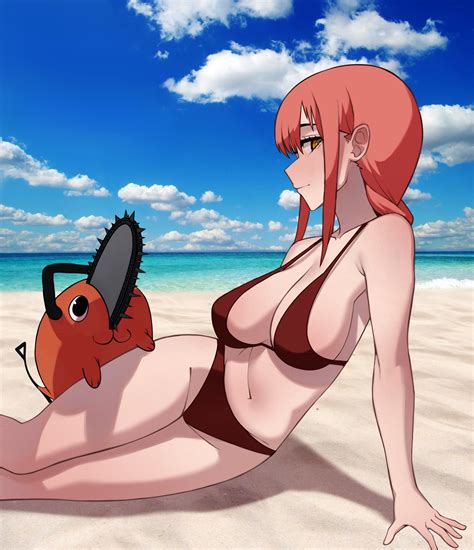 Rule 34 1girls Beach Big Breasts Bikini Chainsaw Man Demon Female