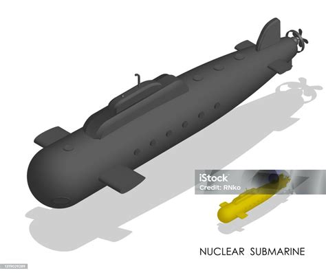 等角軍用戦闘潜水艦核海軍リアルな 3d ベクトル 潜水艦のベクターアート素材や画像を多数ご用意 潜水艦 投影図 3d Istock