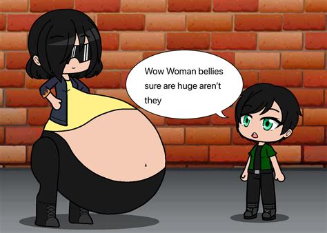 Meeting A Big Belly Woman By Irongutz On Deviantart