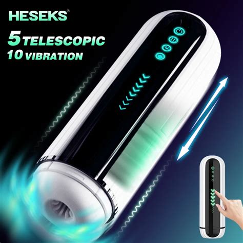 Heseks 5 Thrusting Vibrations Vibrator Automatic Male Masturbators