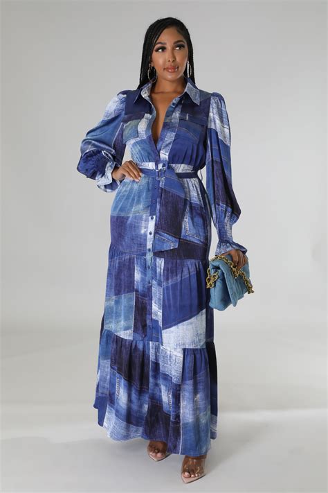 Patchy Thoughts Dress Gitionline