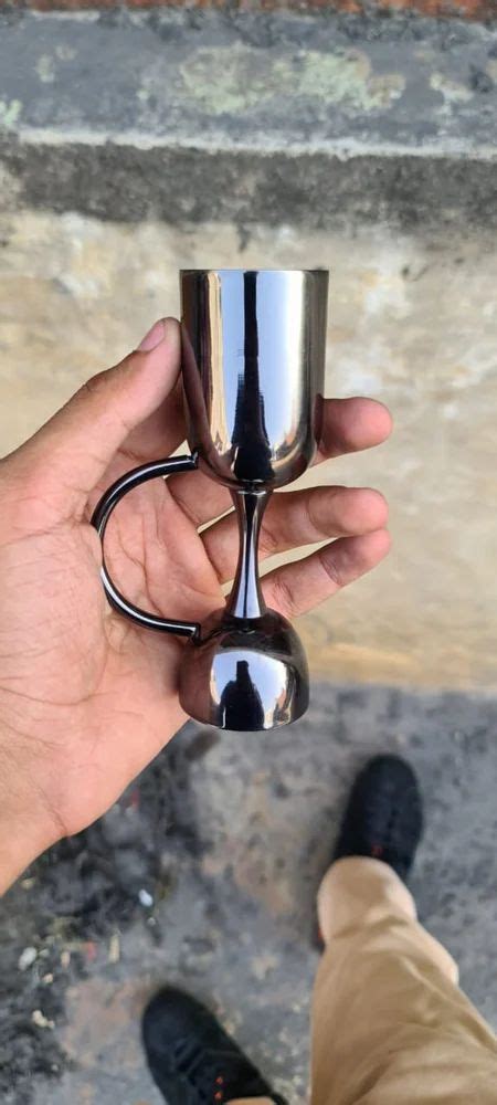 Stainless Steel Black Nikkle Jigger Peg Measure Grade Food Grade
