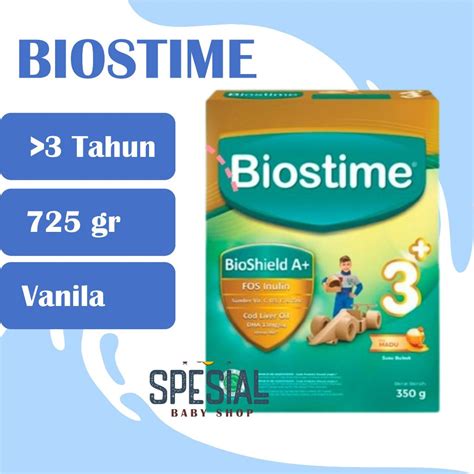 Jual Biostime Healthyway 3 [ Diatas 3 Tahun] 725g Vanila Madu Susu