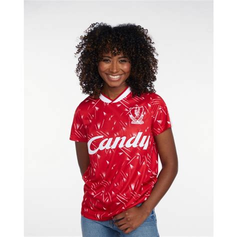 Lfc Retro Womens Candy Home Shirt