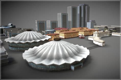 Artstation Buildings Pack Game Assets