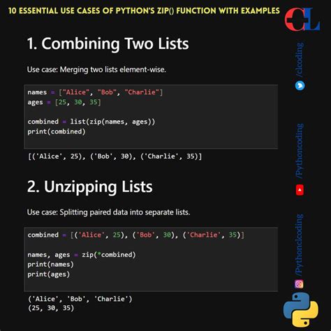 python coding on linkedin 10 essential use cases of python s zip function with examples free…