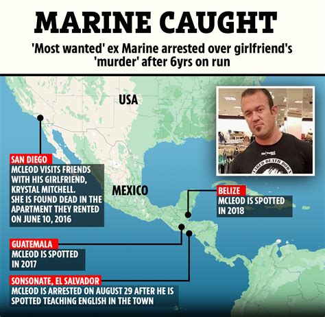 Update In Murder Of Krystal Mitchell As Her Most Wanted Ex Marine