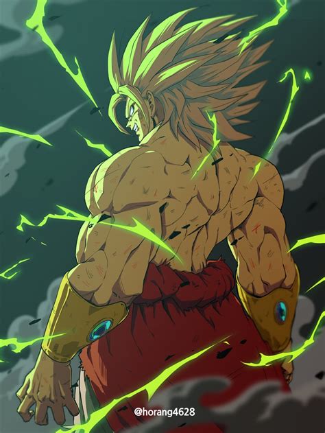 Broly Dragon Ball And 1 More Drawn By Horang4628 Danbooru