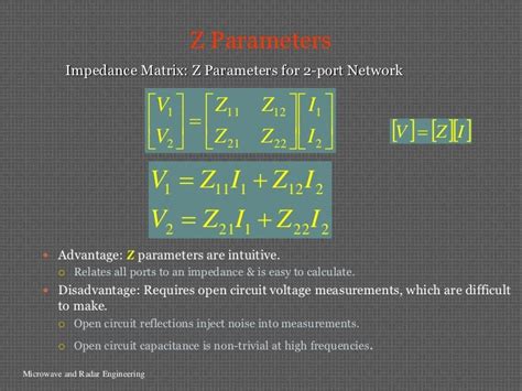 Two Port Network Parameters