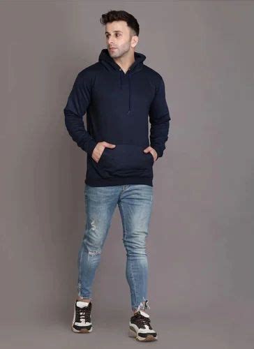 Woolen Full Sleeves Mens Hoodies At ₹ 410piece In Surat Id 27260760797