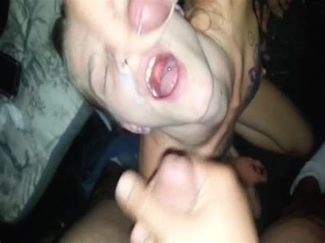 Wife Double Facial At
