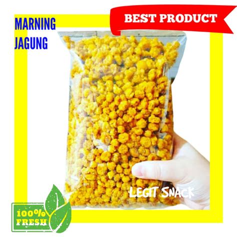 Jual 500gr Marning Jagung Pedas Manis Cemilan Jagung Marning Gepeng Pedes Jakarta Utara