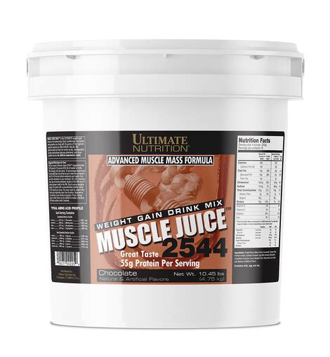 Muscle Juice® 2544 Weight Gain Protein - Ultimate Nutrition – Ultimate ...