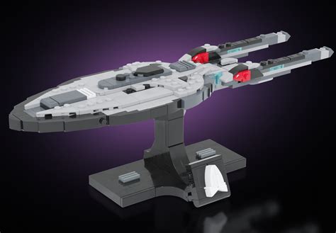 Lego Moc Uss Voyager A By Lilium Brick Yards Rebrickable Build With