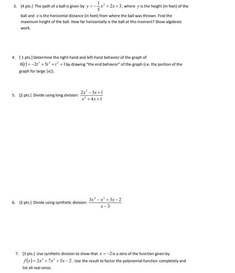 PreCalculus Help With This Problem Please Use Simple Chegg