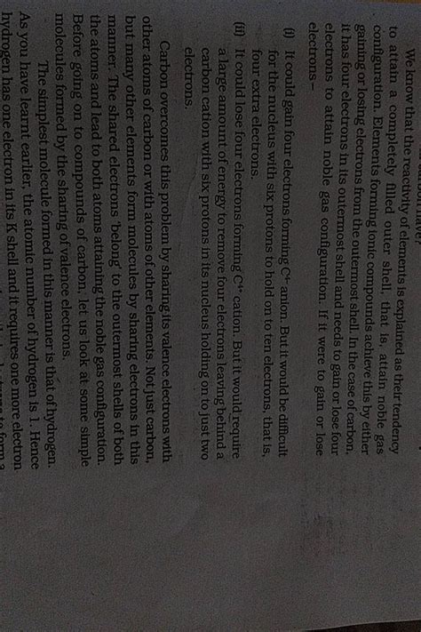 We Know That The Reactivity Of Elements Is Explained As Their Tendency To