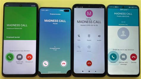 MADNESS FAKE Incoming Call Xiaomi Redmi 9C NFC 11S NFC Samsung Galaxy