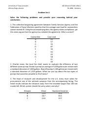 Problem Set 1 Statistics Pdf University Of Texas At Austin Alfonso Rojas Alvarez LBJ Babe