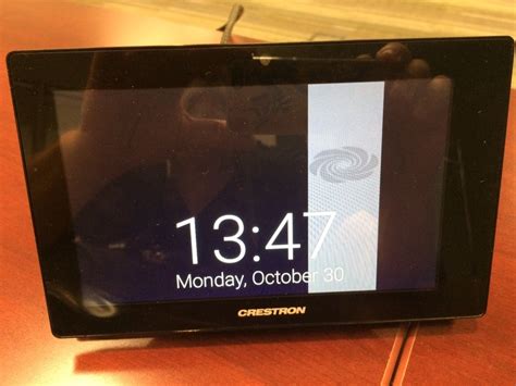 Using The Crestron Interface In The Board Room The Michener Institute