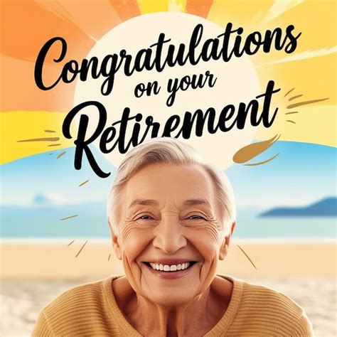 Celebrating Retirement A Welldeserved Break Premium Ai Generated Image