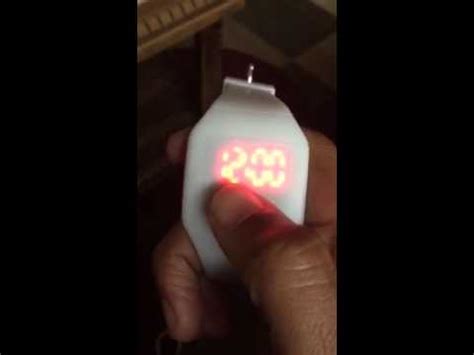 How To Set Date And Time On LED Watch YouTube