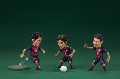 鹿島アントラーズ オフィシャルフィギュアが発売決定！第1弾として小笠原満男ら三選手をラインナップ