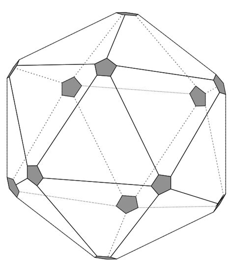 Pst Solides3d Truncated Icosahedron In TikZ TeX LaTeX Stack Exchange