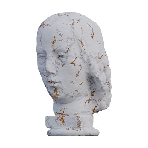 Female Head Statue 3d Renders Isolated Perfect For Your Design