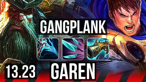 GP Vs GAREN TOP Comeback M Mastery Games KR Master YouTube