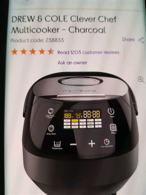 Clever Chef Multi Cooker Oven Bake Bagain In Timperley Manchester