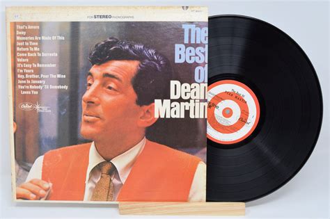Dean Martin Best Of Vinyl Record Album Lp Starline Dt 2601 Joes
