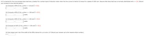 Solved Your Answers To Two Decimal Places A Compute A Chegg