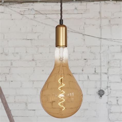 Antique Brass Bulb Holder Elesi