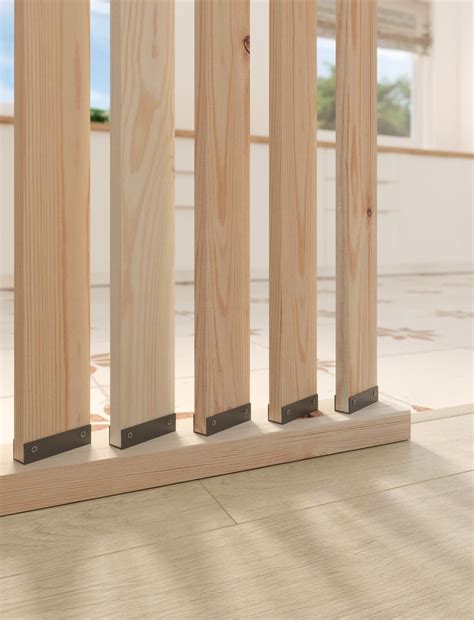 Kit Divisoria Interior De Madeira 50x254cm Gira Divisor De Ambiente